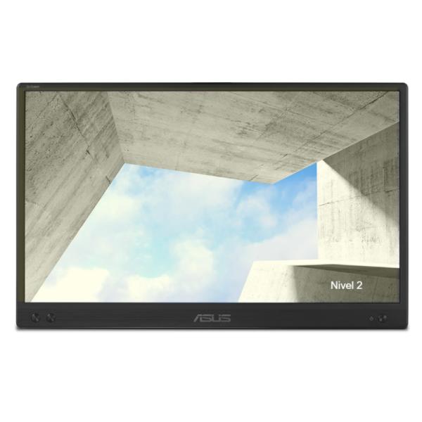 MONITOR ASUS MB166CR BK 16″ PLANO 1920 x 1080 60 HZ SPLENDID 2 PUERTOS ...